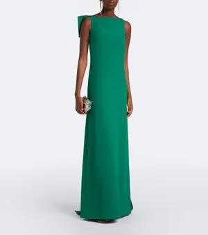 Safiyaa Mallory Crepe Gown