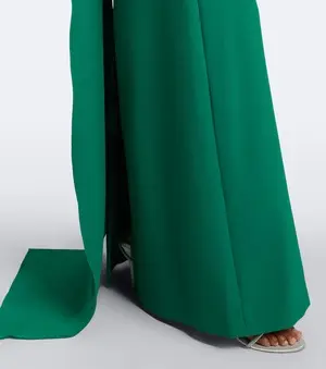 Safiyaa Mallory Crepe Gown