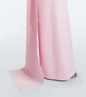 Safiyaa Mallory Cr�pe Gown