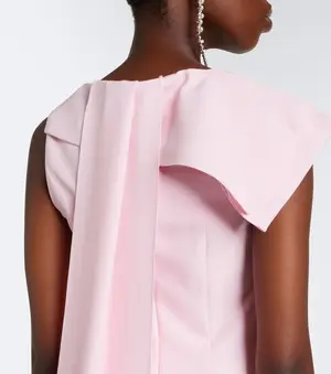 Safiyaa Mallory Cr�pe Gown