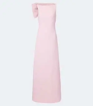 Safiyaa Mallory Crepe Gown - Pink