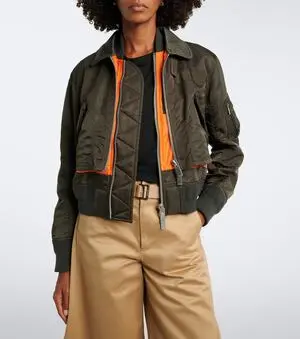 Sacai Layered Technical Bomber Jacket