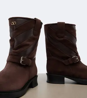 Valentino Garavani Suede Ankle Boots