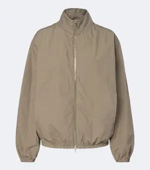 LESET Kyoto Cropped Cotton Jacket - Grey