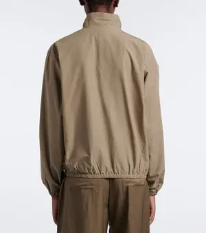 LESET Kyoto Cropped Cotton Jacket - Grey