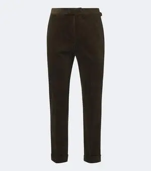 Polo Ralph Lauren Cotton Corduroy Tapered Pants - Green