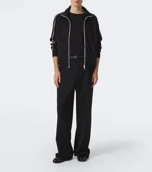 Saint Laurent Striped Track Jacket
