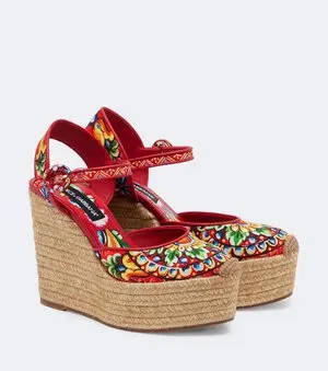 Dolce & Gabbana Woven Espadrilles