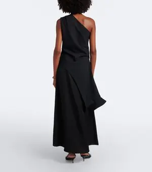 RÓHE Layered One-shoulder Dress