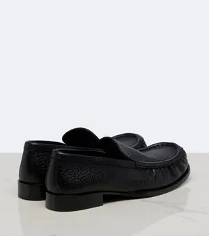 Dries Van Noten Leather Loafers