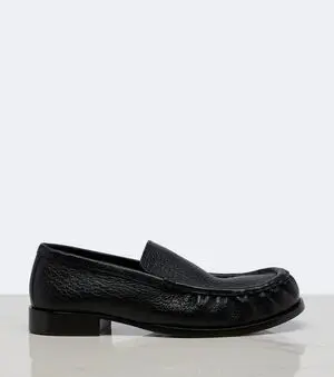 Dries Van Noten Leather Loafers