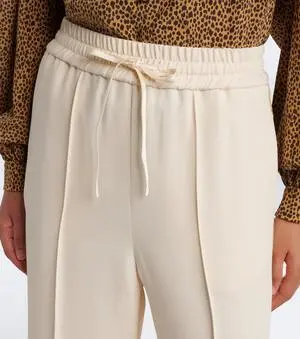 Valentino Garavani Cady Couture Wide-leg Pants