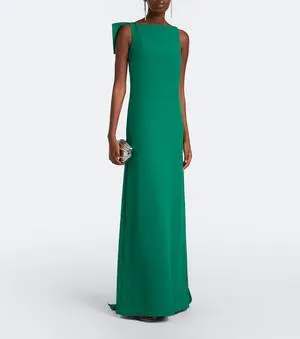Safiyaa Mallory Crepe Gown