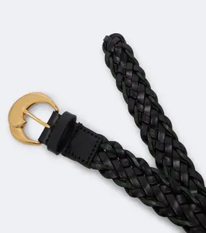 Etro Woven Leather Belt