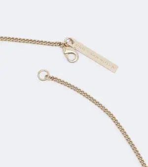 Dries Van Noten Embellished Pendant Necklace - Gold