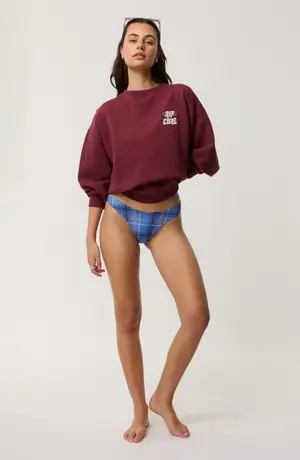 Rip Curl Archive Plaid Bikini Bottoms
