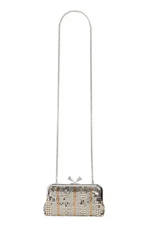 ANYA HINDMARCH Maud Stripes Tassel Clutch - Multi