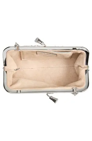 ANYA HINDMARCH Maud Stripes Tassel Clutch - Multi