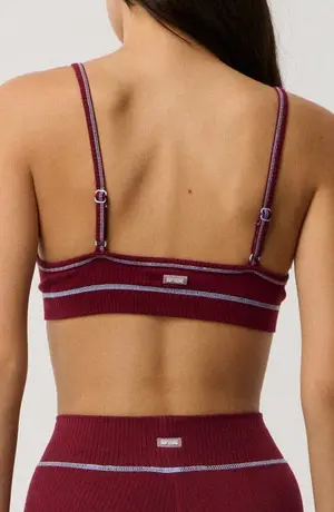 Rip Curl Ribbed Knit Crop Top