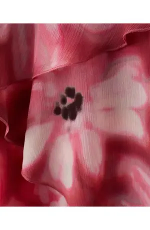 Mango Floral Printed Halterneck Dress