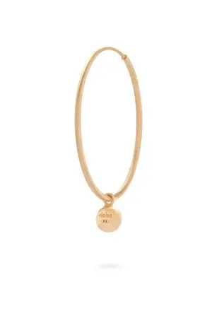 ELOISE JEWELRY Moon Hoops . Handmade