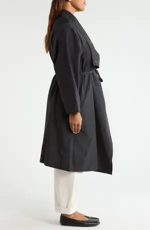 Eileen Fisher Drape Neck Coat