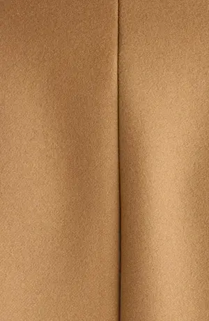 Balenciaga Pressed Wool Blend Melton Coat