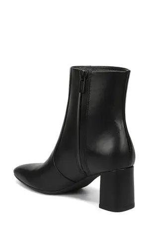 Vince Tegan Leather Bootie - Black