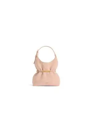 Balmain Sphynx Mini Bag In Suede - Pink
