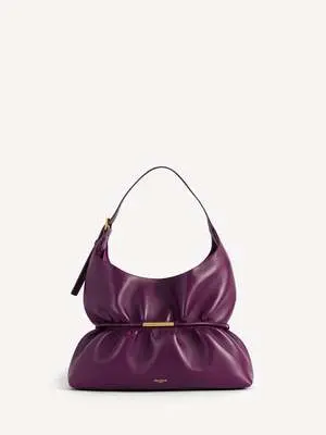 Balmain Sphynx" Medium Leather Bag - Purple