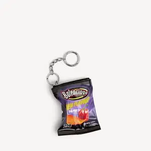 Balenciaga Charm/keychain Chips - Red