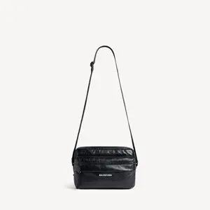 Balenciaga Explorer Camera Bag - Black