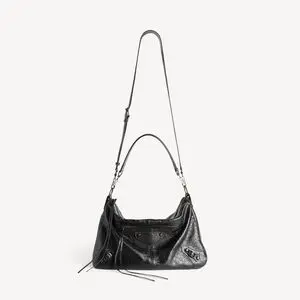 Balenciaga Le City Moto Medium - Black