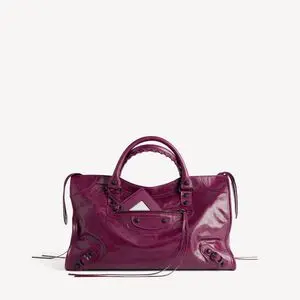 Balenciaga Le City Bag Medium - Purple