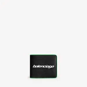 Balenciaga Biker Square Folded Wallet