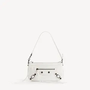 Balenciaga Le City Pouch On Strap - White