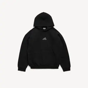 Balenciaga Bodies Medium Fit Hoodie - Black