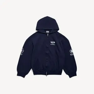 Balenciaga Wfp Regular Zip-up Hoodie