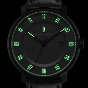 Lilienthal Berlin Neolux Grey Mint Leather Black