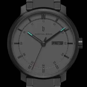 Lilienthal Berlin Automatic Day-date Stainless Steel Watch