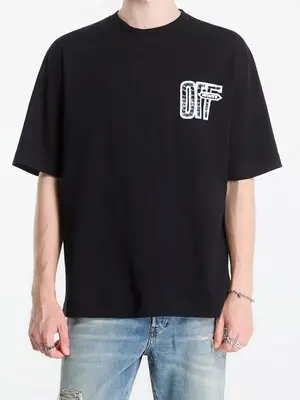 Off-White T-shirt S/s Motion Arrow Skate