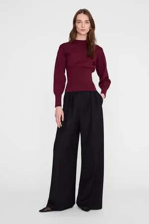 ANINE BING Imane Sweater - Fig