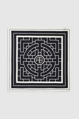 ANINE BING York Scarf Ab - Black