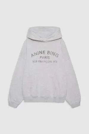 ANINE BING Harvey Sweatshirt Paris Stencil