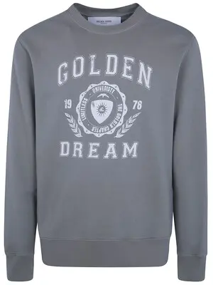 GOLDEN GOOSE Garment Dyed Sweatshirt