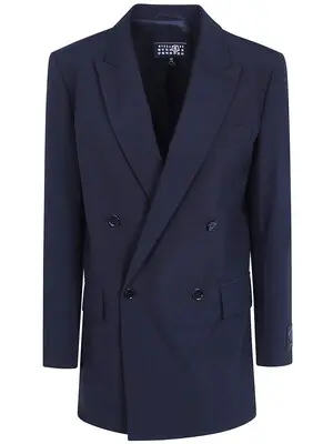 MAISON MARGIELA Jacket Formal Blazer - Gray
