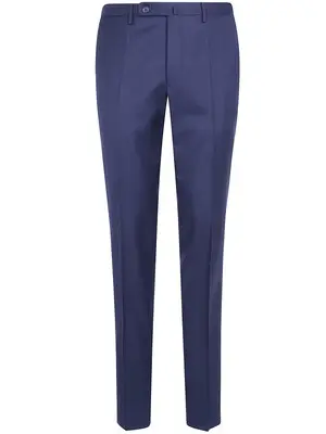 Incotex Pants Regular Fit "classic Regular Chino - Blue