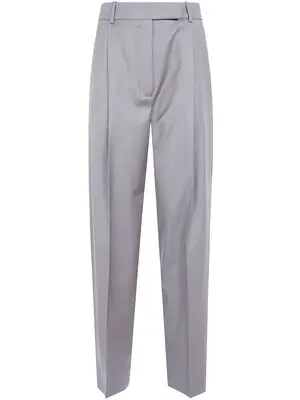 RÓHE Trousers Single Pleat "daria - Brown