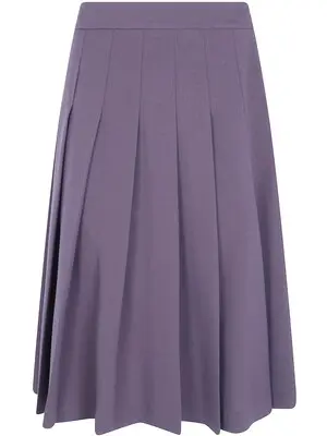 DRHOPE Skirt Pleated "classic - Brown