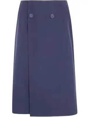 MAISON MARGIELA Skirt Flared Midi - Gray